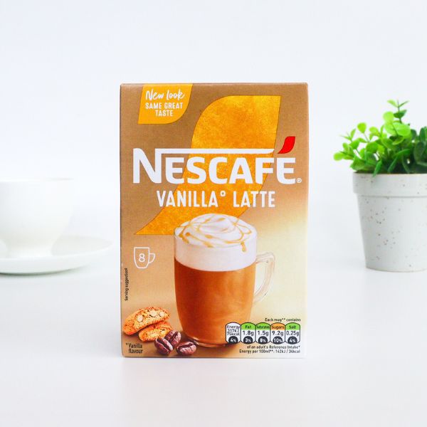 Nescafe vanilla latte store